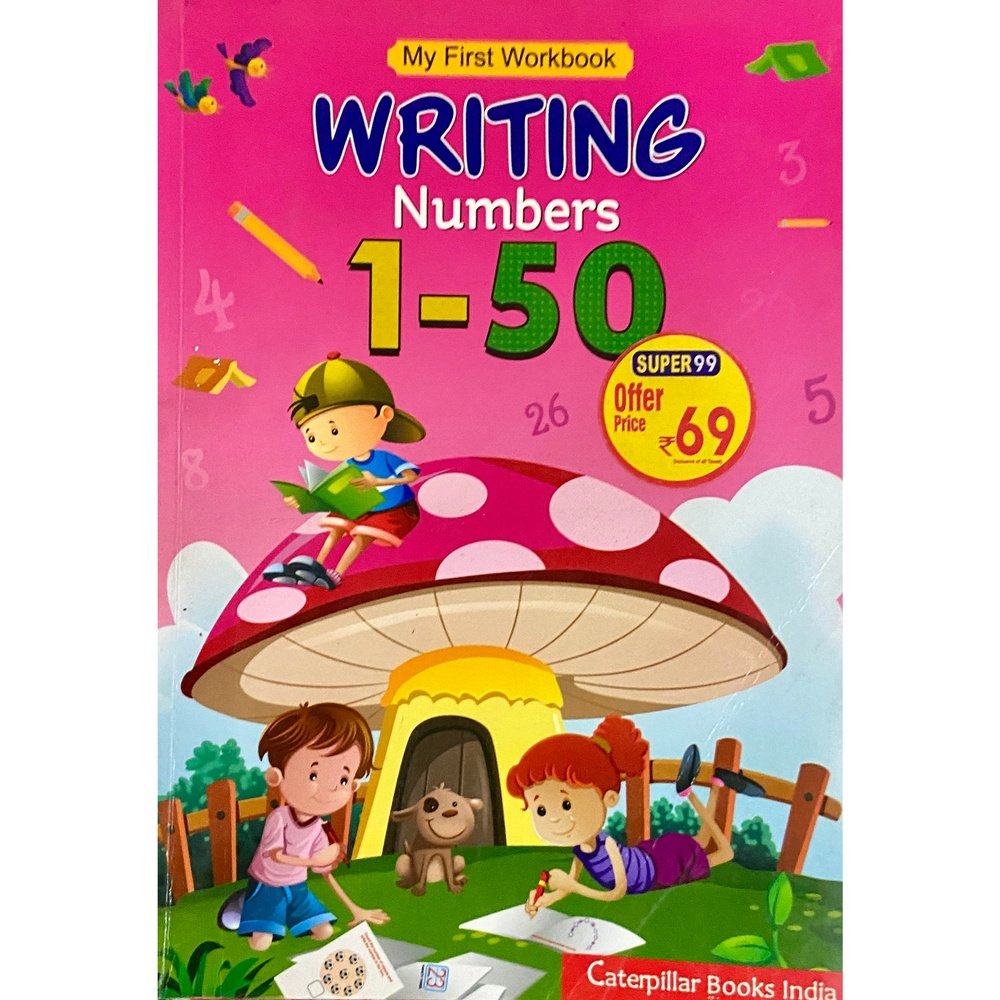 Writing Numbers 1-50 (D) – Inspire Bookspace