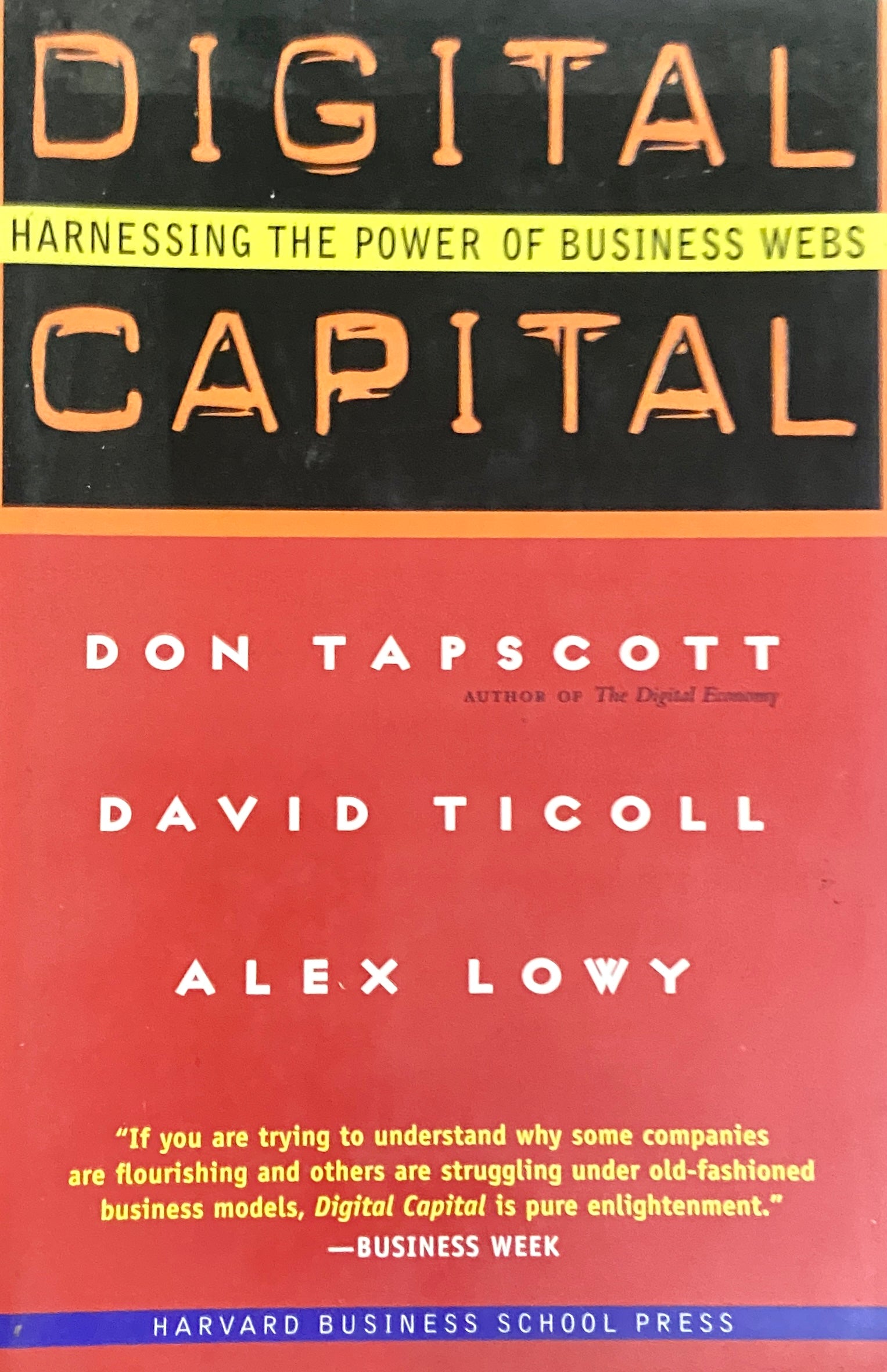 Digital Capital by Don Tapscott, David Ticoll, Alex Lowy – Inspire Bookspace