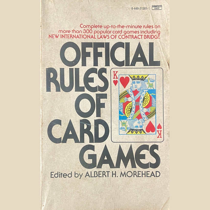 Official Rules of Card Games by Albert Morehead – Inspire Bookspace