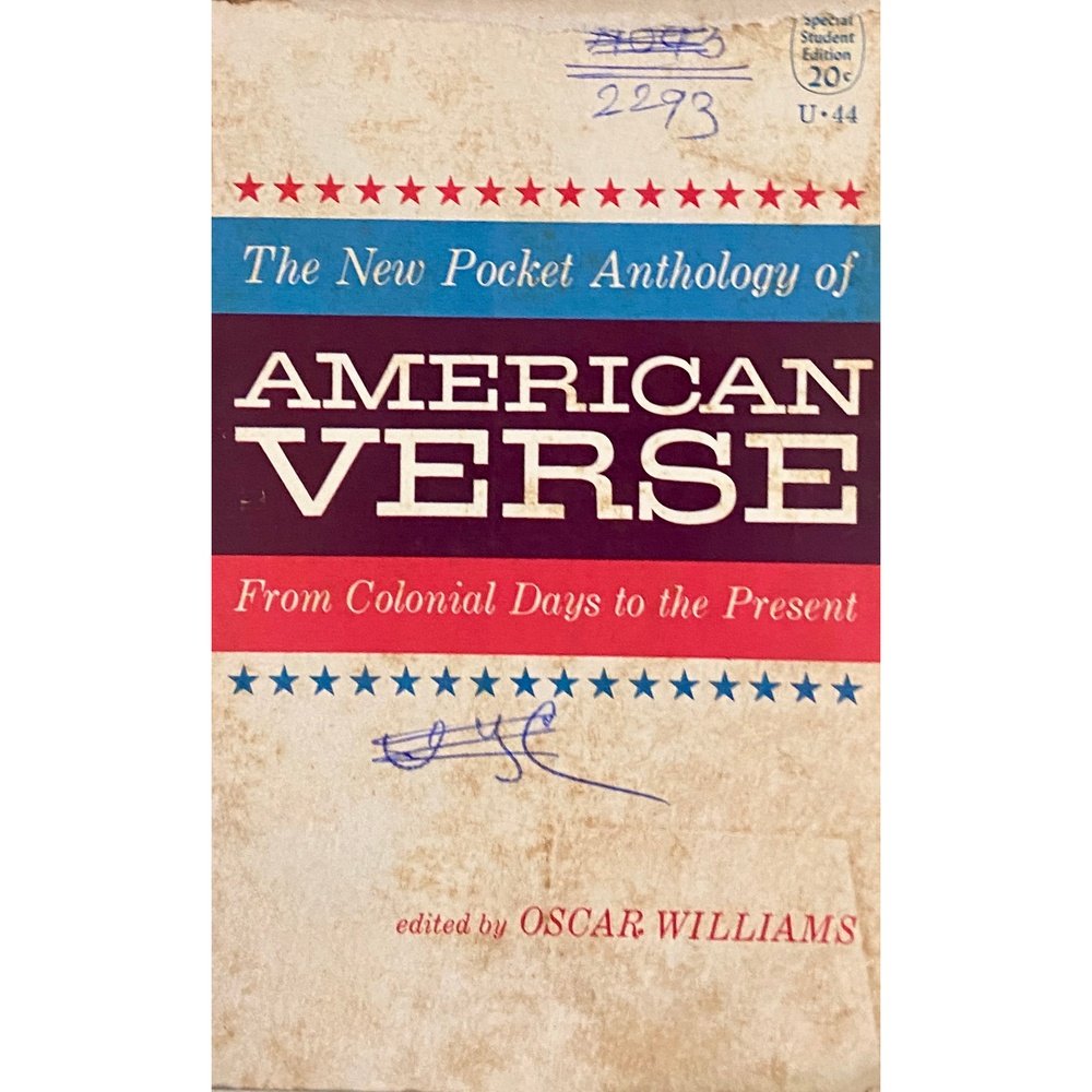 The New Pocket Anthology of American Verse by Oscar Williams – Inspire ...