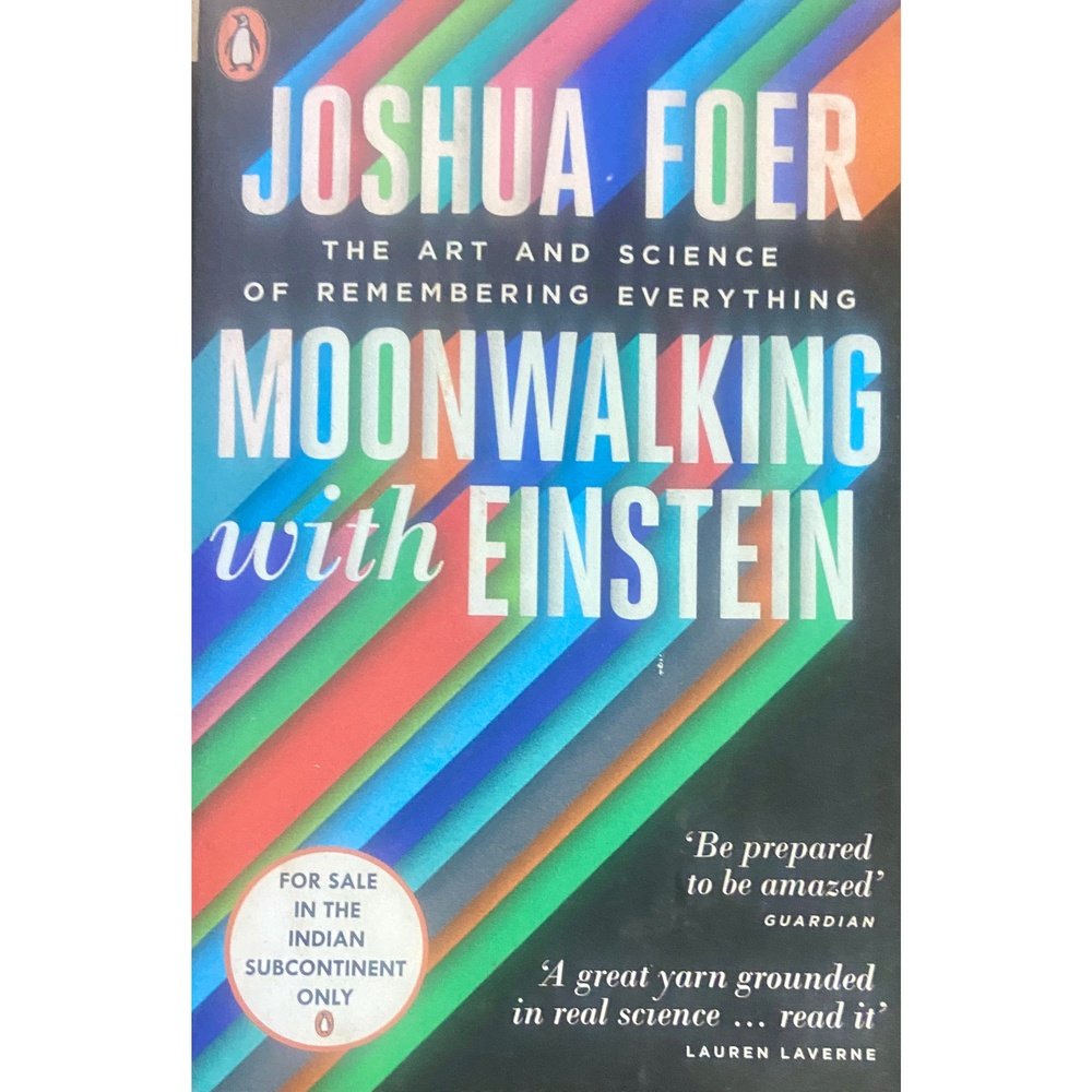 Moonwalking with Einstein by Joshua Foer – Inspire Bookspace