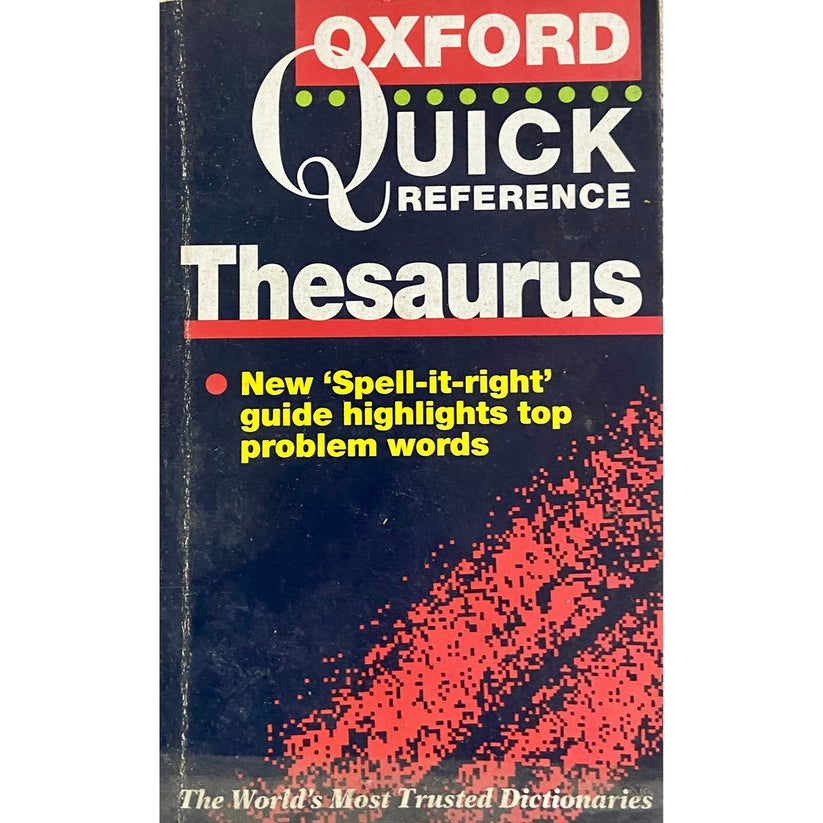 Oxford Quick Reference Thesaurus – Inspire Bookspace