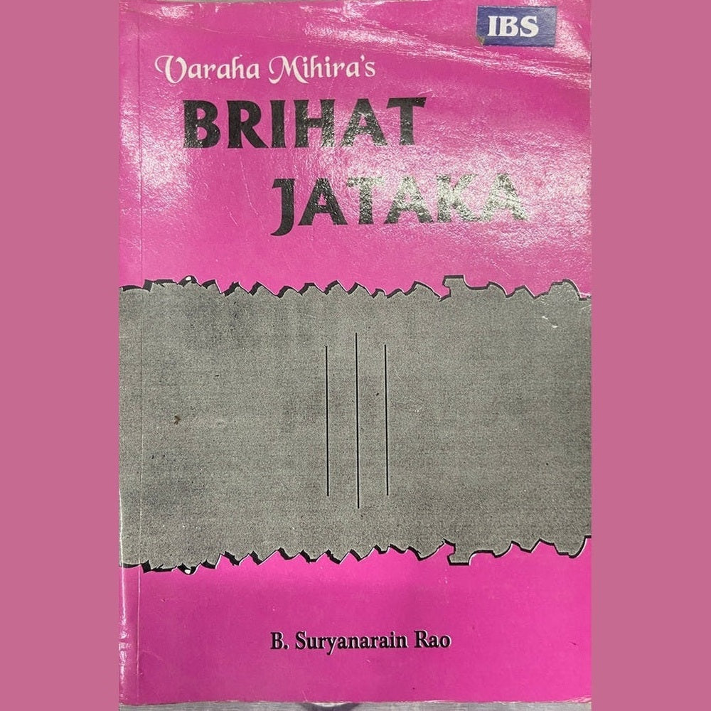 Varaha Mihira's Brihat Jataka by B Suryanarain Rao – Inspire Bookspace