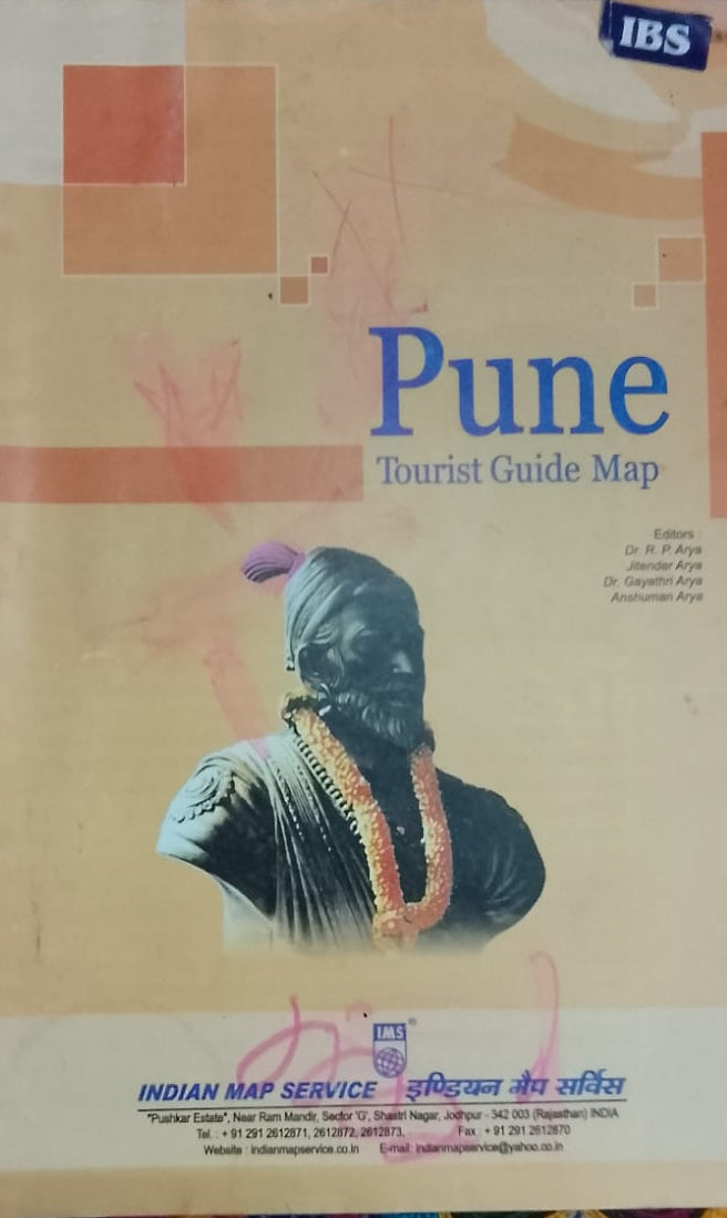 Pune Tourist Map Guide – Inspire Bookspace