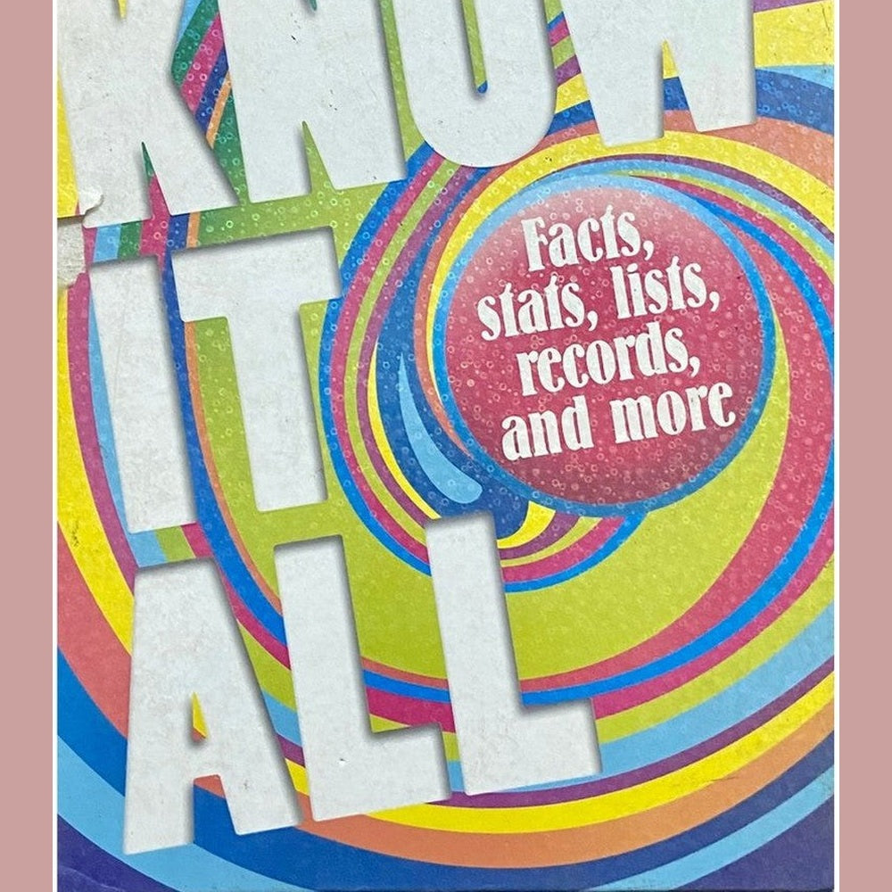 Know It All Facts, Stats, Lists, Records, and More (HDD) – Inspire ...