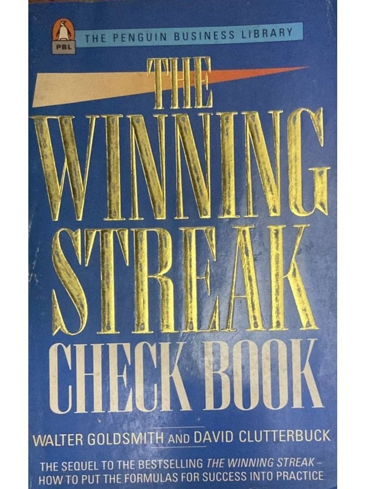 The Winning Streak Check Book – Inspire Bookspace