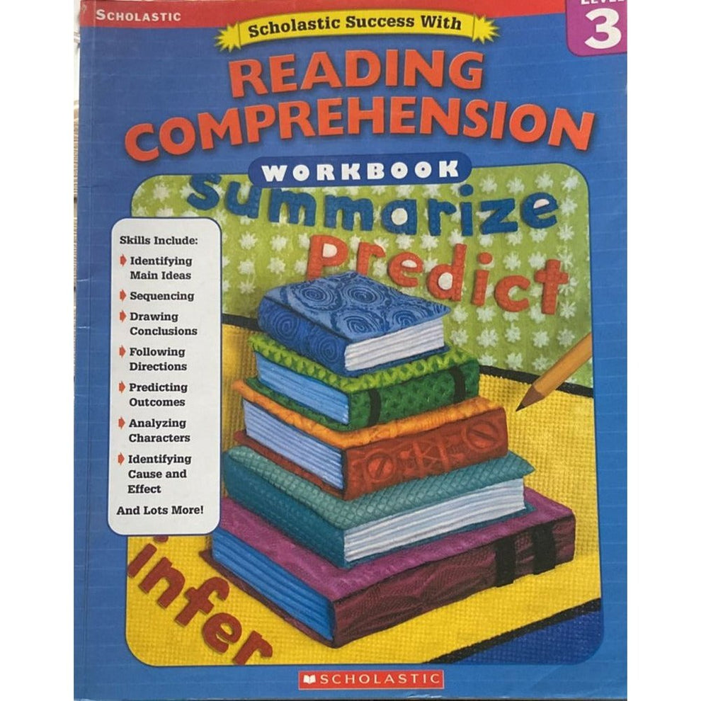 Reading Comprehension Workbook - Summarize Predict Level 3 (D ...