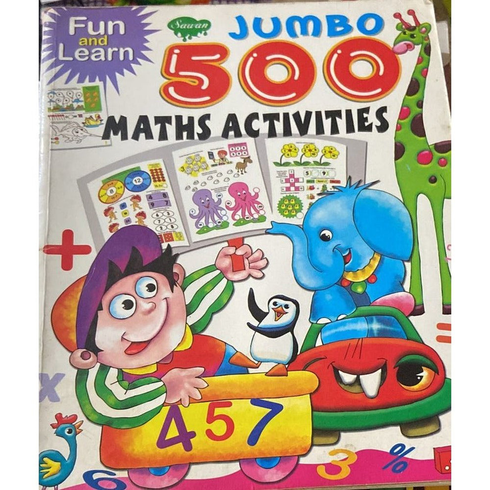 Jumbo 500 Math Activities (D) – Inspire Bookspace