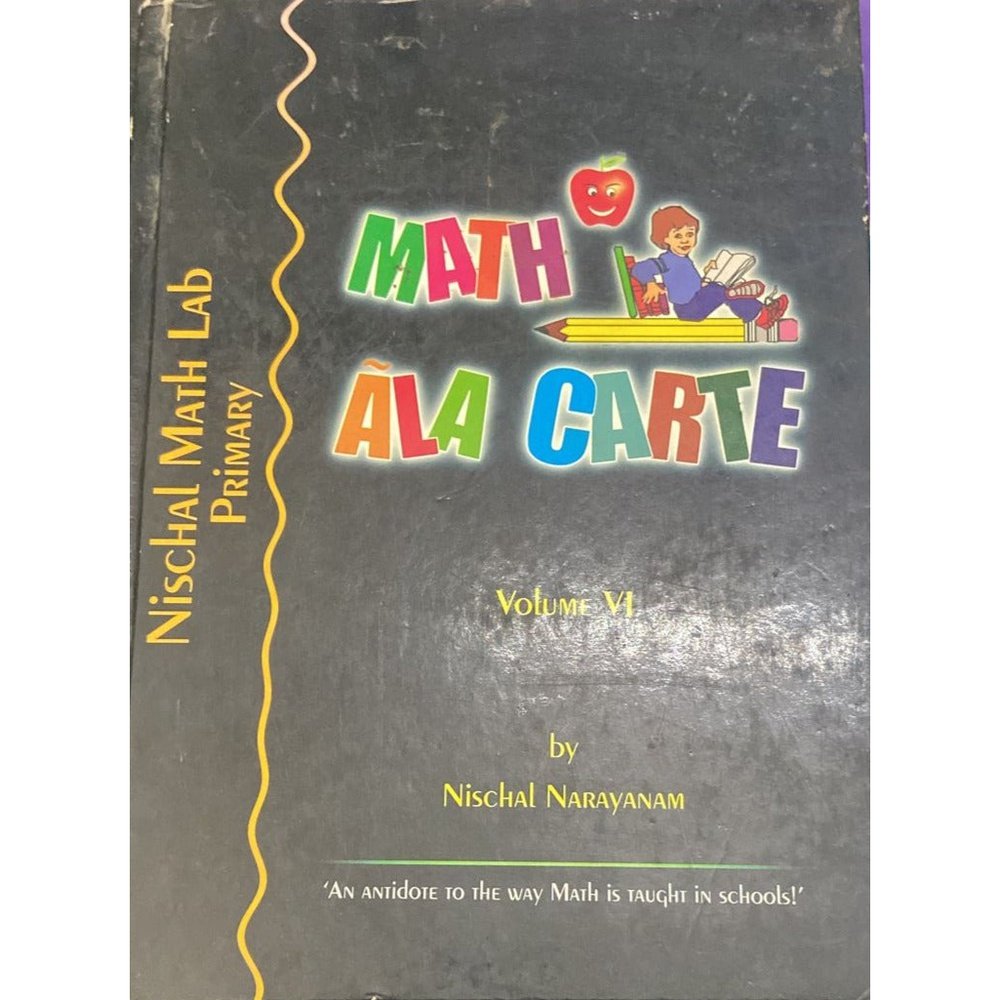 Math Ala Carte Volume VI (Hard Bound Book) – Inspire Bookspace