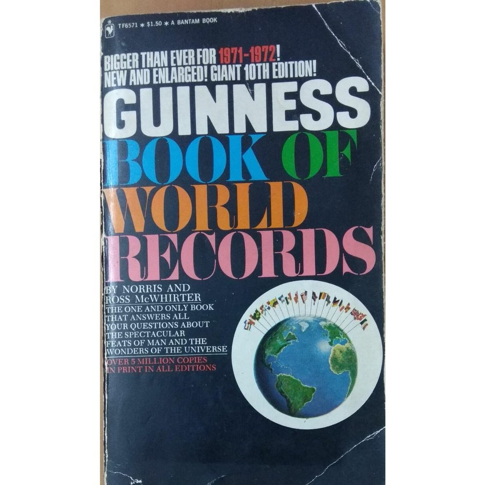 The Guinness Book of World Records by Norris McWhirter – Inspire Bookspace