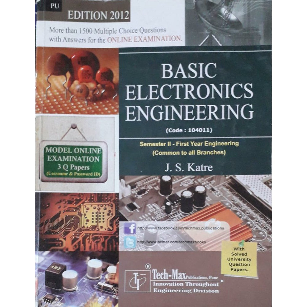 Basic Electronics Engineering, Semester II 1st year by J S Katre ...